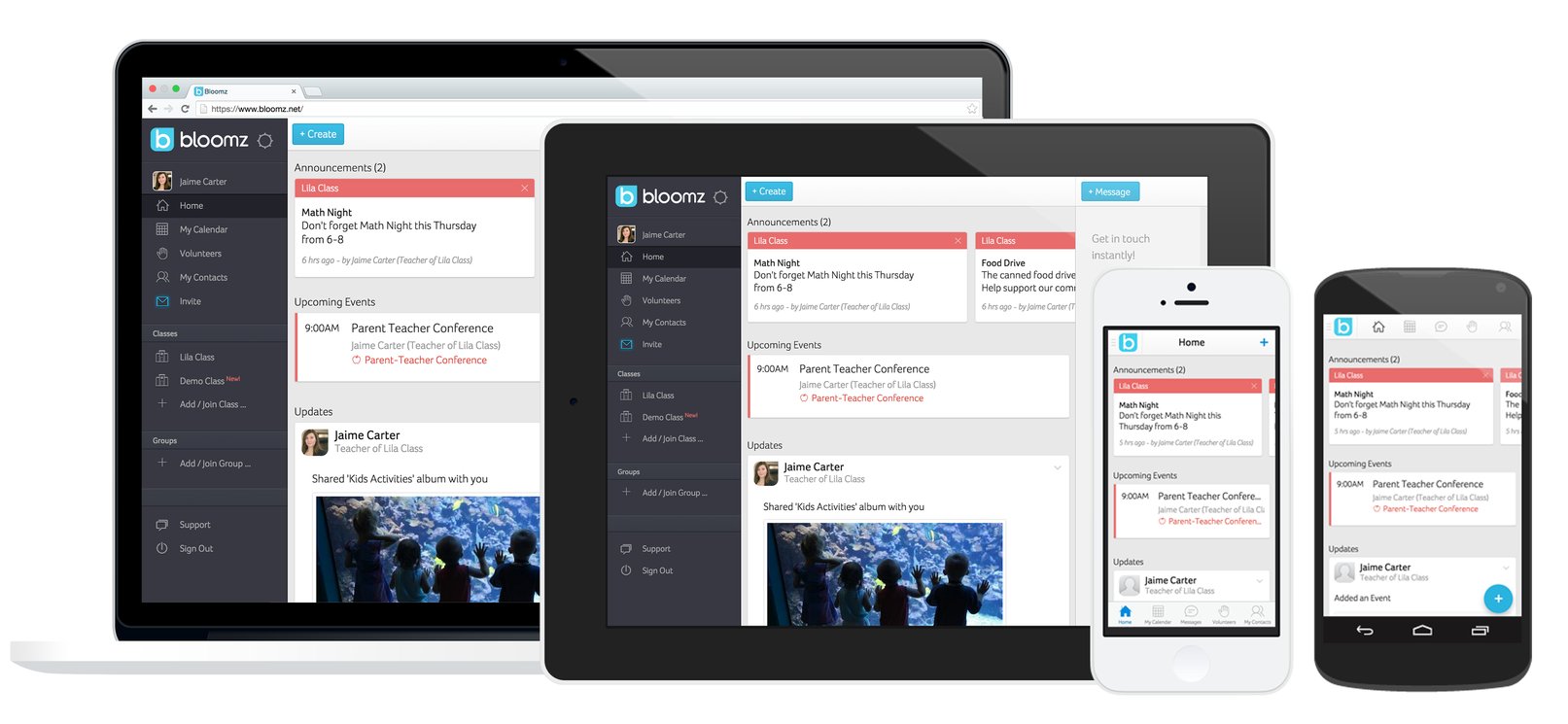 Teacher Communication App - Bloomz for Teachers