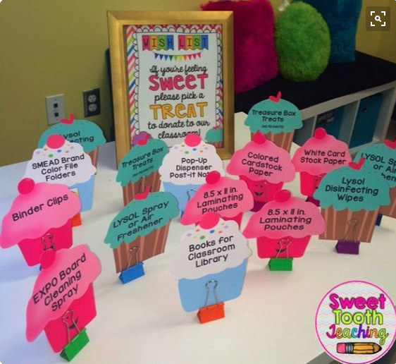 Post Your Teacher Wish List on Bloomz